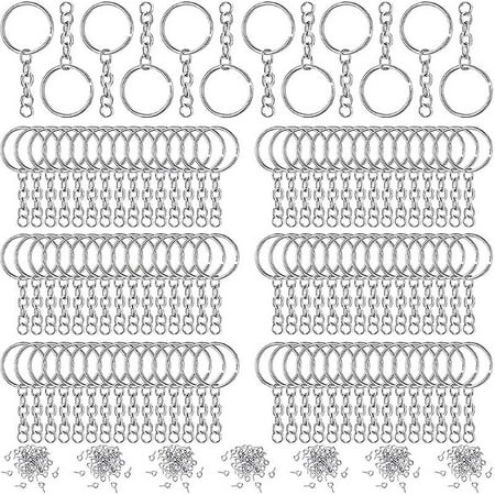 Diy Crafts Jewelry Metal Key Chain Rings Supplies Split Key Ring With ...