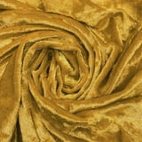 Velvet 8 ft x 60 Inch Drape with 4 Inch Pocket Gold - Walmart.com
