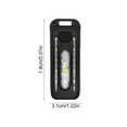 Yunuuuoa 2 Packs USB Rechargeable Bike Tail Light Clip-On Headlamp with ...