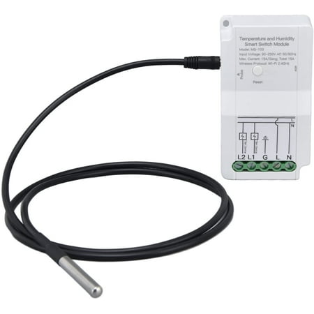 Humidity Sensor Switch, WiFi Smart Thermostat Module Temperature ...