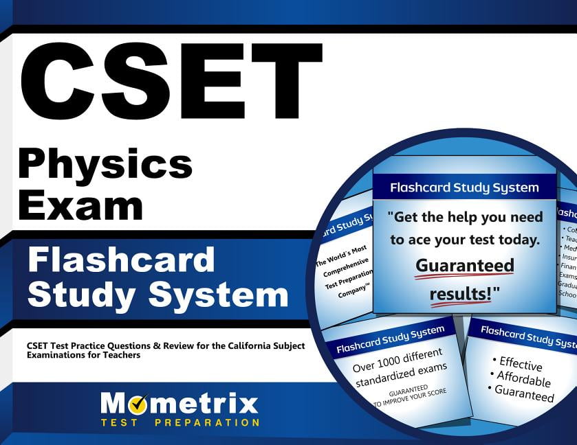 Cset Physics Exam Flashcard Study System : Cset Test Practice Questions ...