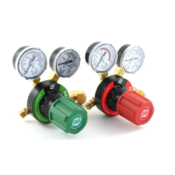 Oxygen And Acetylene Tanks