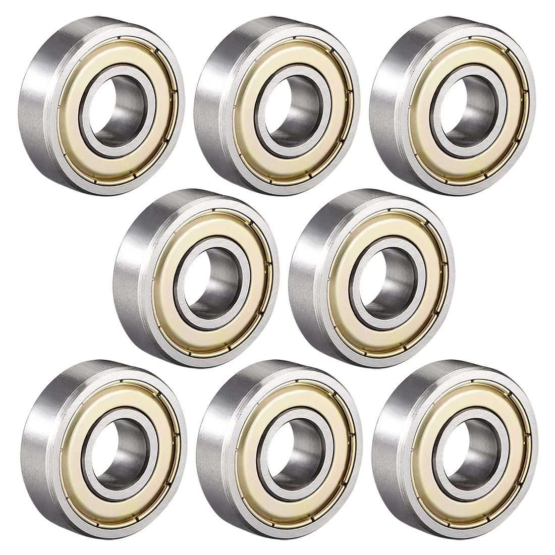 Deep Groove Ball Bearing 6000ZZ Double Shield, 10mmx26mmx8mm Carbon ...