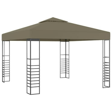 Pemberly Row Outdoor Canopy Gazebo in Terra Cotta - Walmart.com