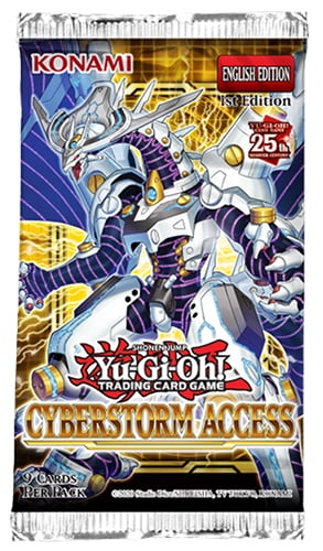 Yu-Gi-Oh Cards - Cyberstorm Access - Booster PACK (9 Cards) - Walmart.com