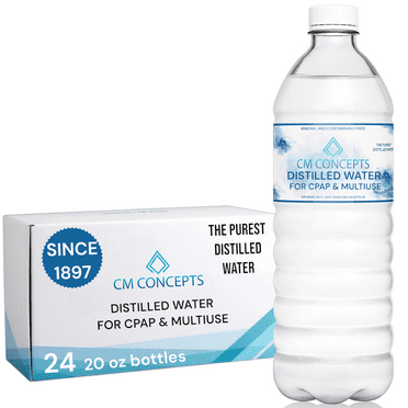 smartwater Vapor Distilled Premium Drinking Water, Purified, 20 fl oz ...