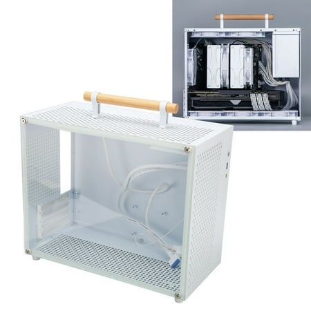 MATX Case, Clear Side Panel Mini ITX Case 20.6L For Gaming | Walmart Canada