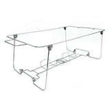 6 Pack Buffet Wire Rack Folding Chafing Stand Chrome Frame Serving ...