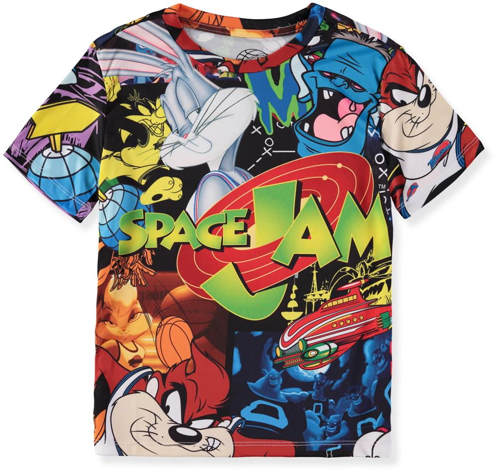 Space Jam Boys 4-20 Short Sleeve Sublimation T-Shirt - Walmart.com