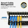XINDUO-Patch Panel 12 Port with Cat6A Keystone Jack 【EC Listed】 STP ...