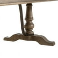 Americana Farmhouse 7 Piece Trestle Table Set - Walmart.com