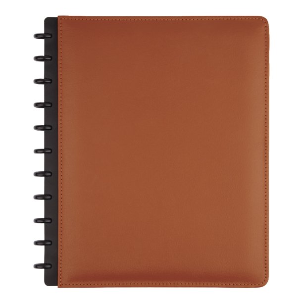 TUL Custom Note-Taking System Discbound Notebook, Letter Size, Leather ...