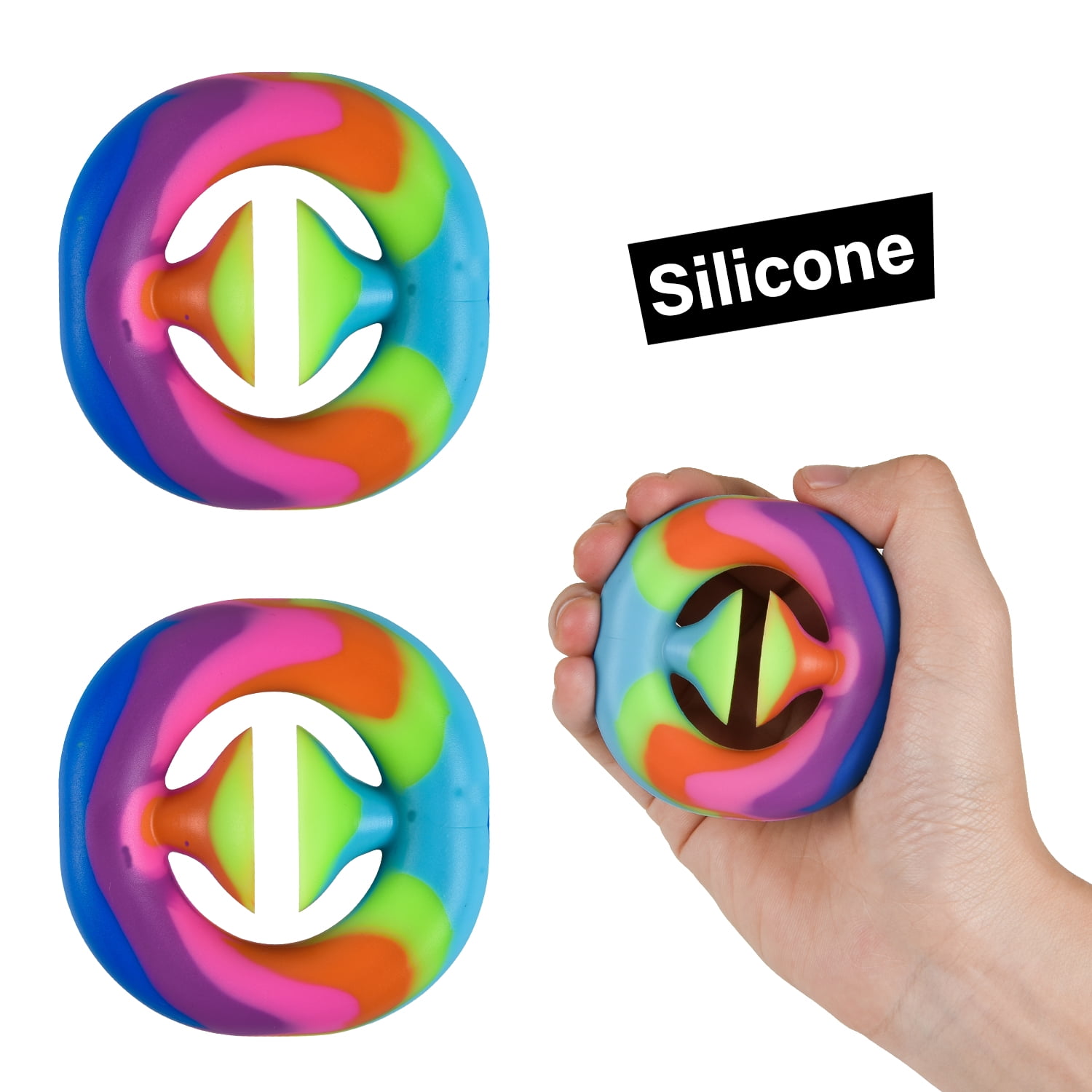 Stress Relief 1 Snapperz Popper Noise ADHD Sensory Fidget Toy Squeezy ...