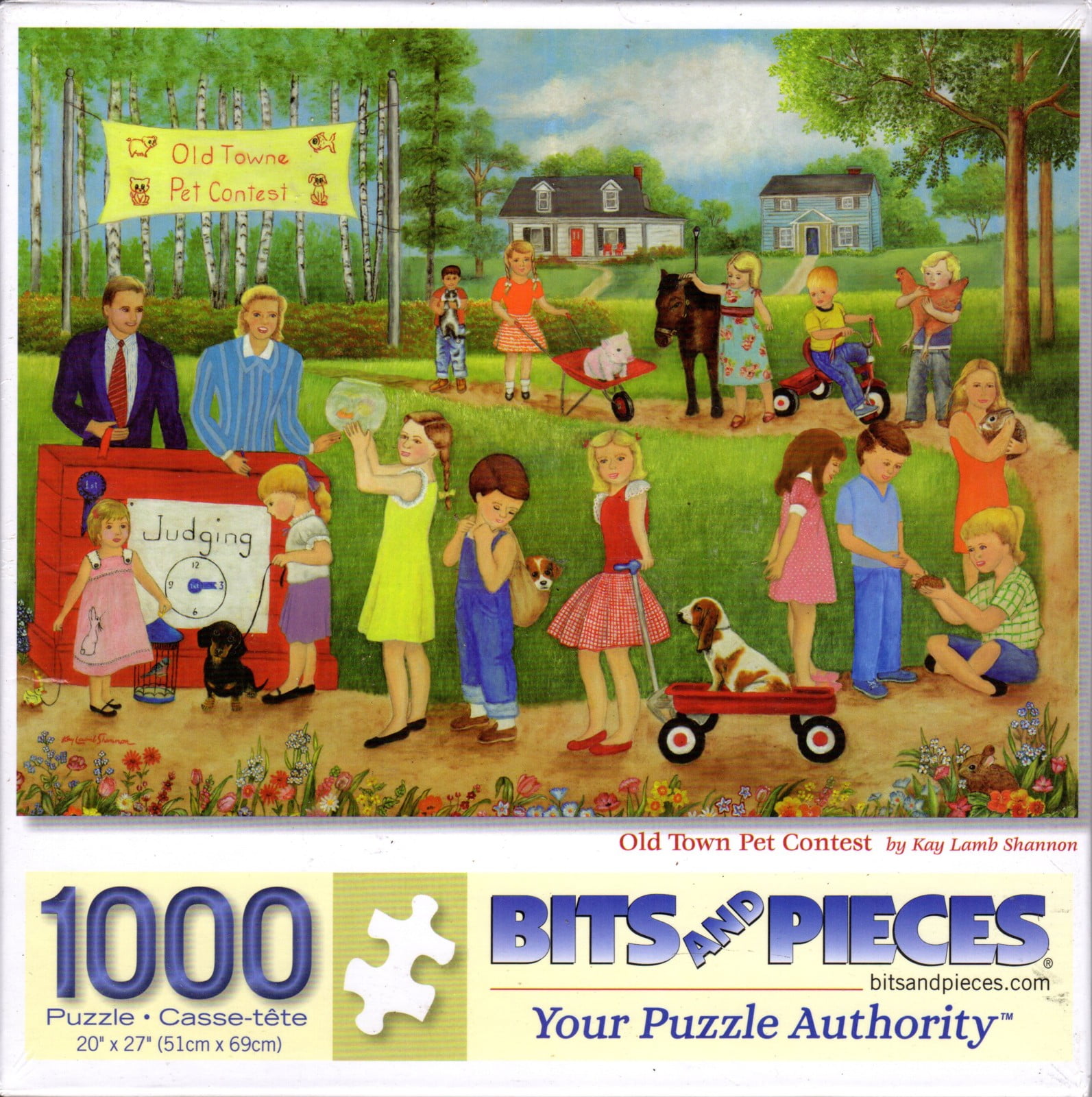 Old Town Pet Contest 1000 Piece Puzzle - Walmart.com