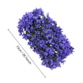 Artificial Triangle Plum Hanging Vine with Green Leaves, Realistic Long ...