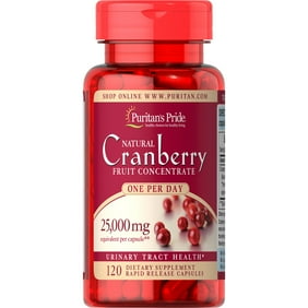 trunature Cranberry 650 mg., 140 Vegetarian Capsules - Walmart.com