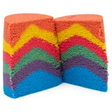 Kinetic Sand Rainbow Mix Set, 3 Colors (13.5oz) & 6 Tools, Toddler's ...