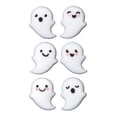 Halloween Ghost Edible Cake Decorating Decor Toppers, Pack of 6 ...