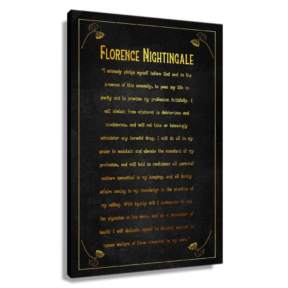 Florence Nightingale Quote Wall Art Prints Poster Picture Decor ...