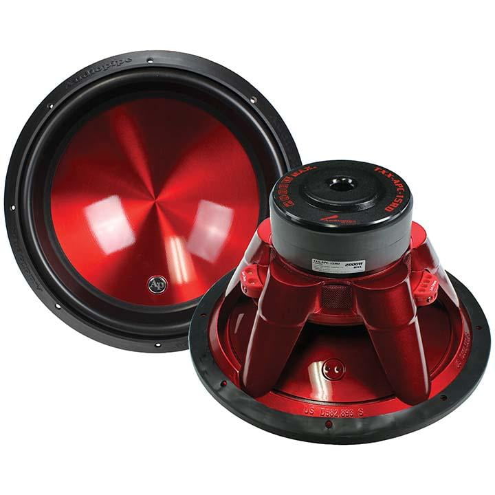 Audiopipe 15" Woofer 2000w Max 4 Ohm Dvc - Walmart.com