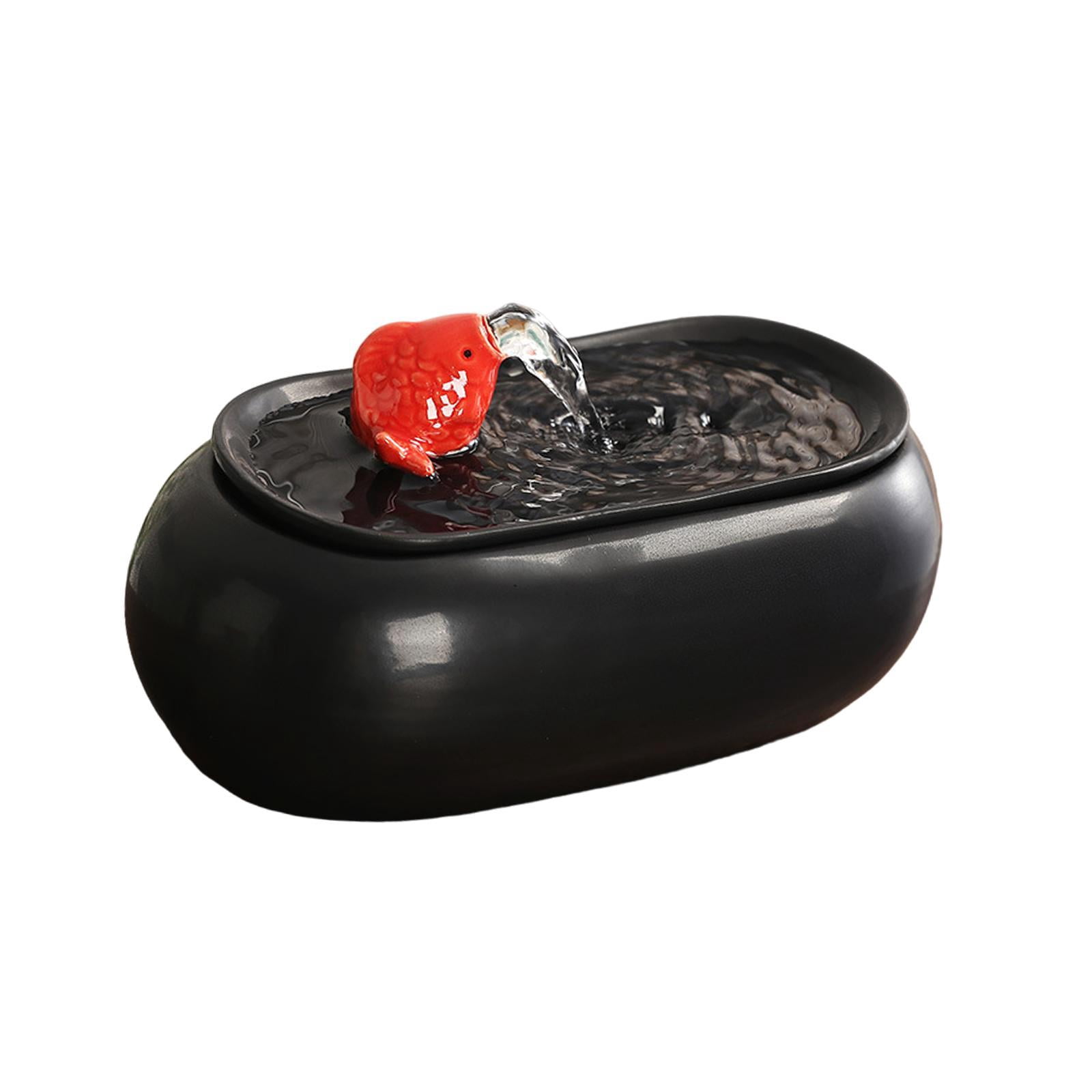 Fuente de cerámica para mesa de interior, decoración para sala de té ...