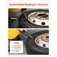 Air Tire Bead Seater, 5 Gal / 18.9 L, Heavy Duty Tire Bead Blaster Tool ...