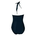 Bathing Suit for Women Sheer Mesh Monokini High Cut One Piece Swimsuit ...