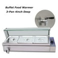 TECHTONGDA Buffet Food Warmer Stainless Steel Bain Marie Buffet ...