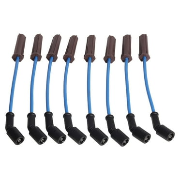 8PCS Square Ignition Coil+Spark Plug+Wires 12611424 For Silverado 1500 ...