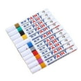 WENXUAN 12Color Permanent Oil Based Paint Pen Car Bike Tyre Tire Metal Marker Hot Sal (blue ...