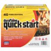 Duraflame Quick Start Firelighter Starter 40-Pack, Wood Stove & Fire ...