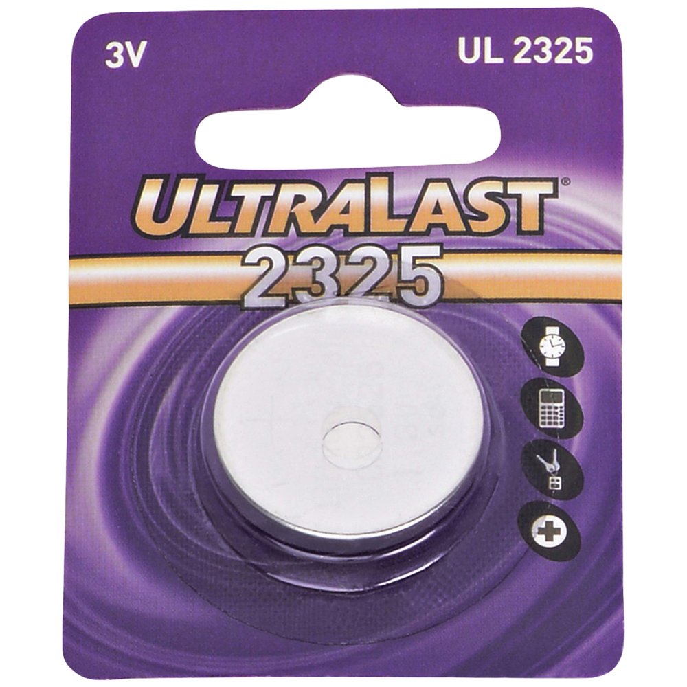 Ultralast UL2325 CR2325 Lithium Coin Cell Battery - Walmart.com ...