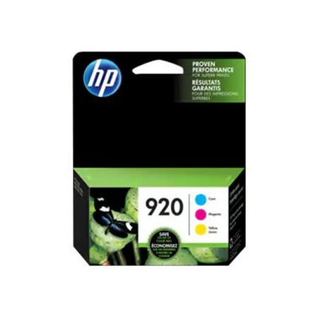 HP 920 - 3-pack - 2.5 ml - yellow, cyan, magenta - original - ink ...