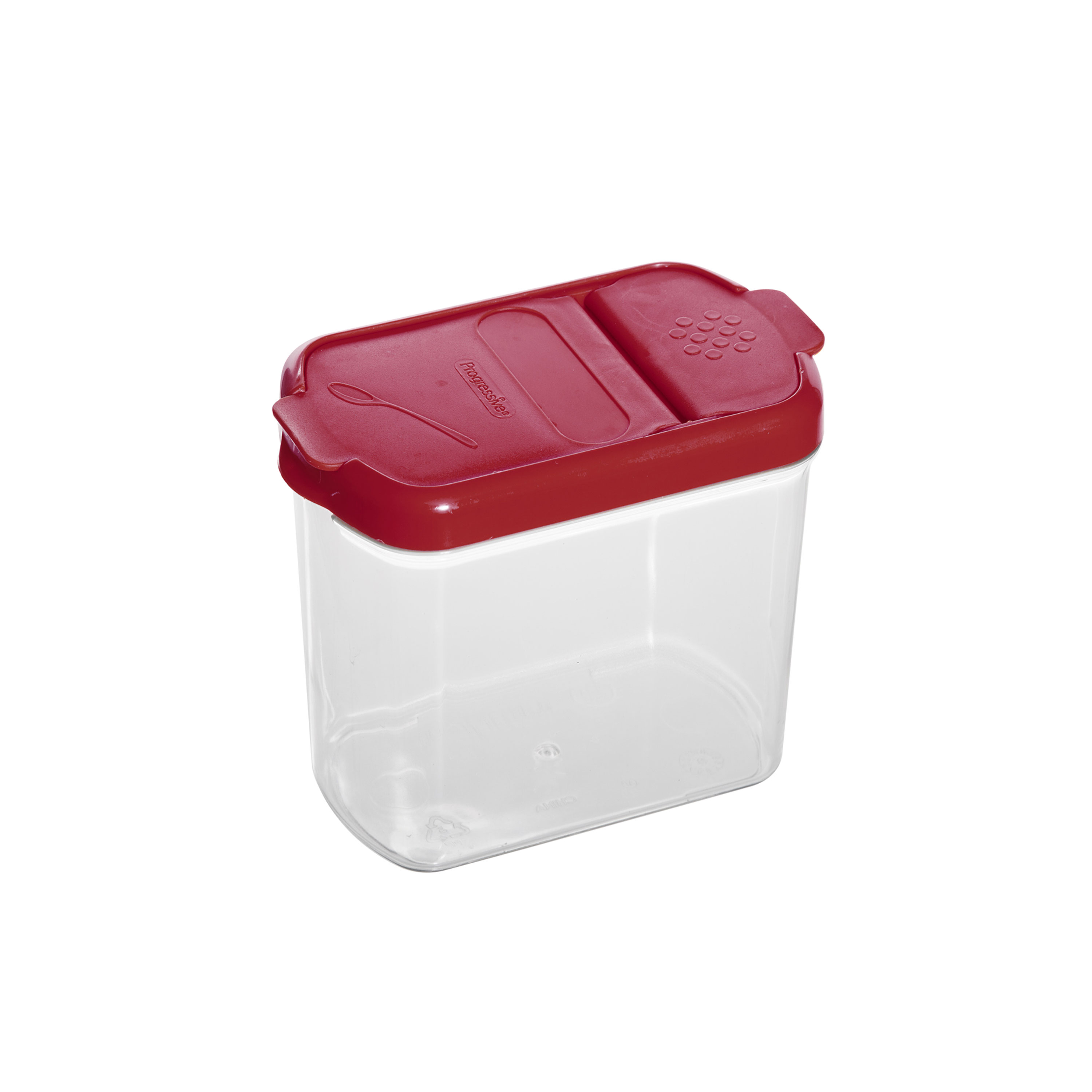 Progressive International Red and White Mini Dry Ingredient Keeper ...