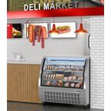 47 in. Deli Display Refrigerator - 18 Cu Ft. RD18C-SS. - Walmart.com