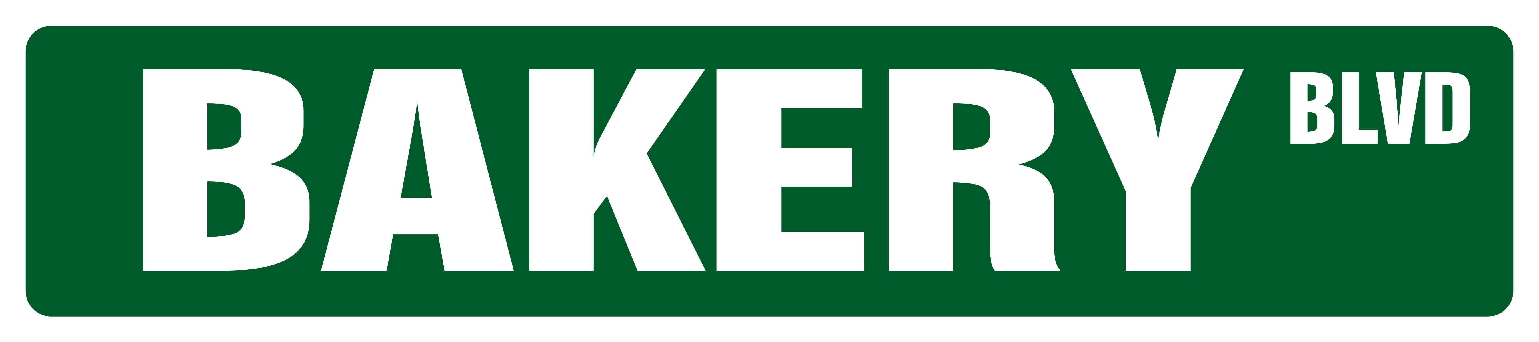 BAKERY Street Sign pastry cakes cupcakes donuts bread | Indoor/Outdoor ...