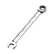 Zero Degree 1/4" inch Drive Gearless Ratchet Nickel Plated 1" Turning ...