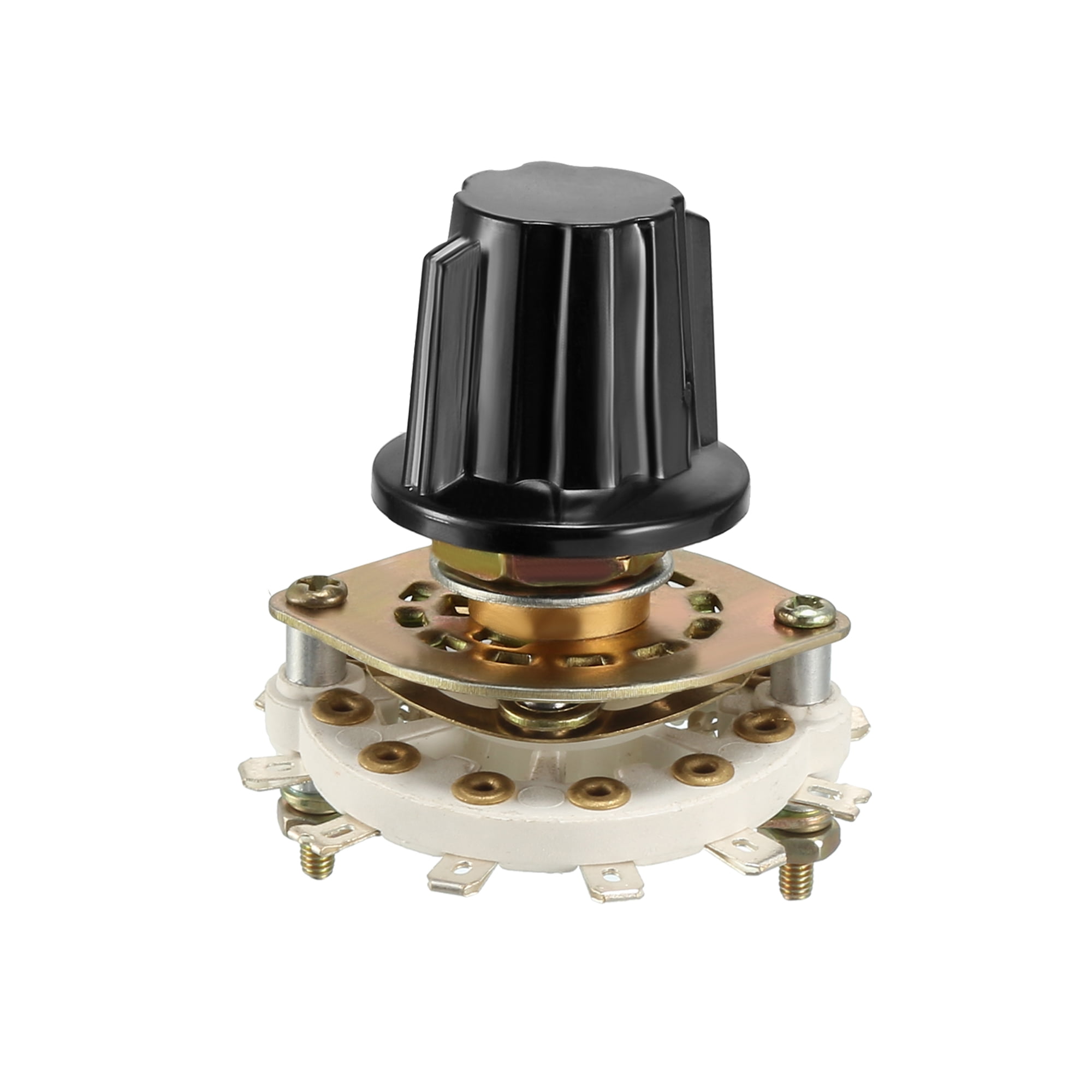 3P3T 3 Pole 3 Throw 1 Deck Band Channel Rotary Switch Selector Plastic ...