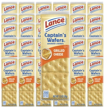 Lance Captain's Wafers Original Flavor Crackers, 500 Individual Snack ...