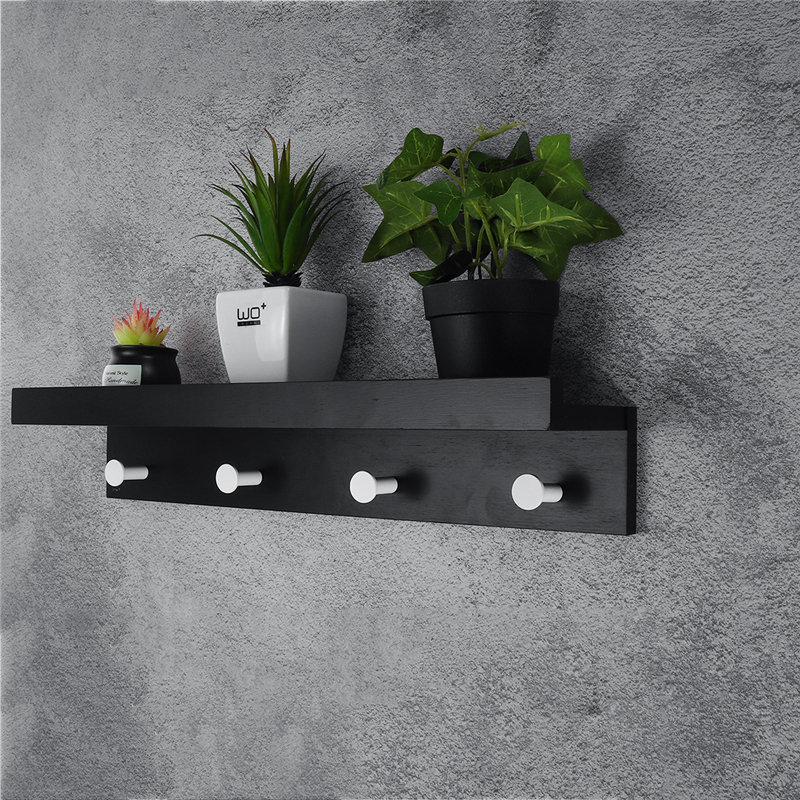 DIY Wall Hook Rack Display Shelves Ledge Bookshelf Wall Mount Hanger DIY Wall Hook Rack Display Shelves Ledge Bookshelf Wall Mount Hanger