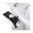 Bidet Attachment For Toilet Cold And Hot Dual Nozzle Water Non Electric