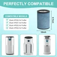 HP302 Replacement Filter For Shark HP300, HP302, HP301 NeverChange Air ...