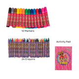 LOL Surprise Deluxe Art Set for Girls - Crayons, Markers, Stickers ...
