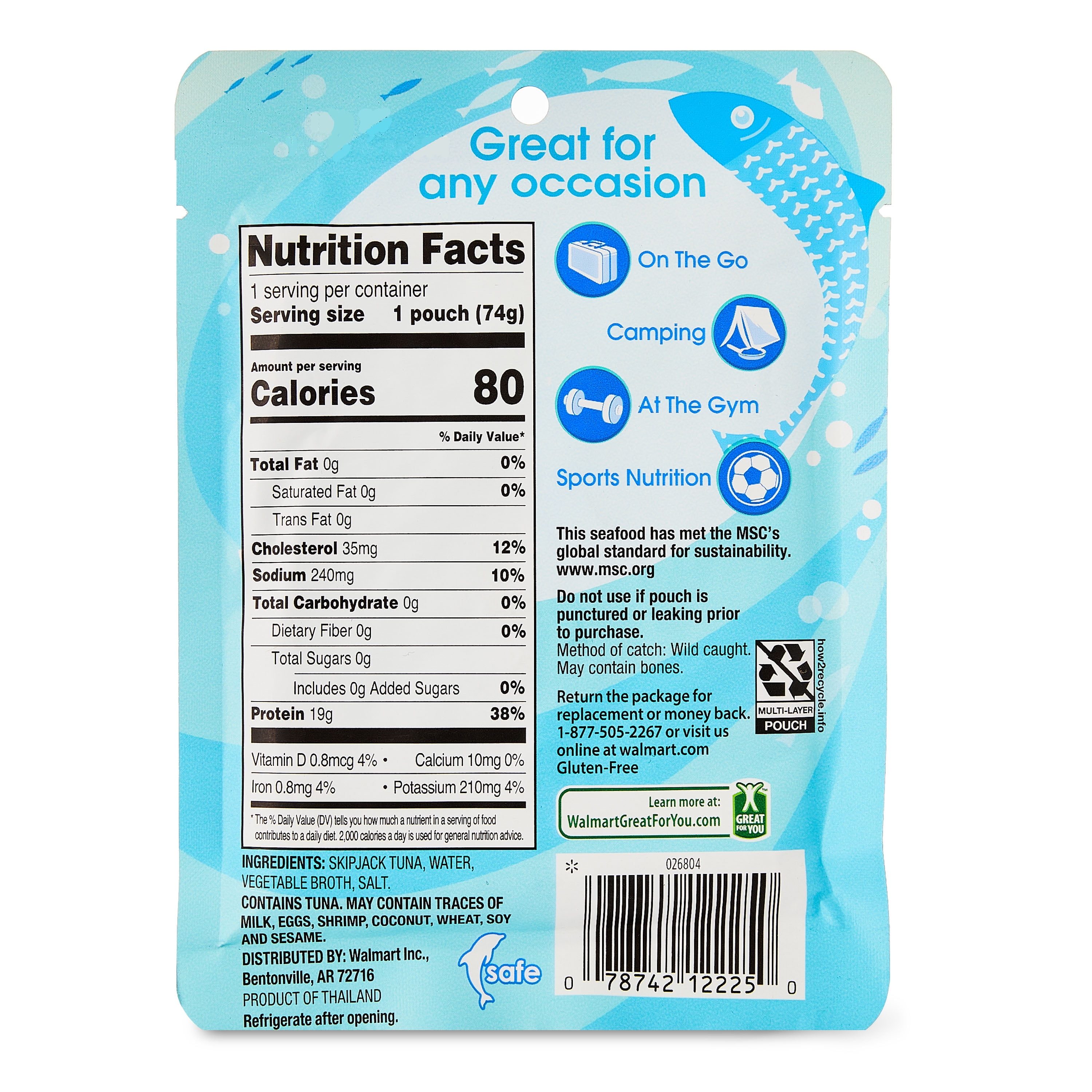 Calories Tuna Nutrition