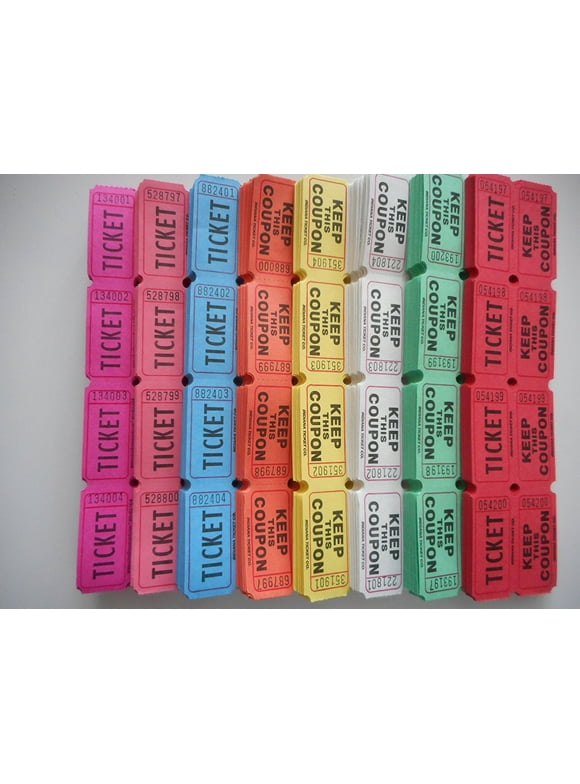 Stickers and Raffle Tickets in Retail Essentials - Walmart.com