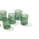 Oneida Entertain 365 16 oz Stackables Green Glasses (Set of 6 ...