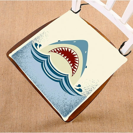 Shark Jaws Color Chair Pad Seat Cushion Chair Cushion Floor Cushion ...