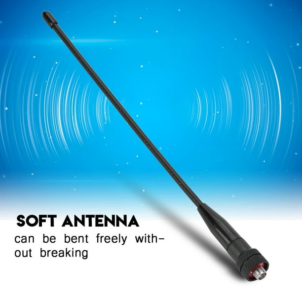 Khall Aerial, Two-way Antenna,UV Dual Band Antenna SMA Female Soft ...