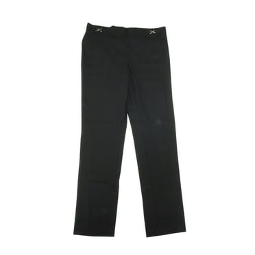 Rafaella Women's Pull On Slim Fit Comfort Stretch Dress Pant, Ankle ...