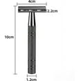 SONSIEN Rose Gold Safety Razor for Women and Men, Reusable Metal Razor ...
